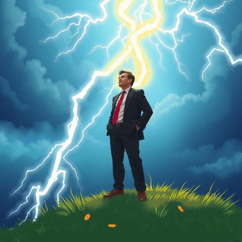 The Man and the Lightning | MoralFables.com