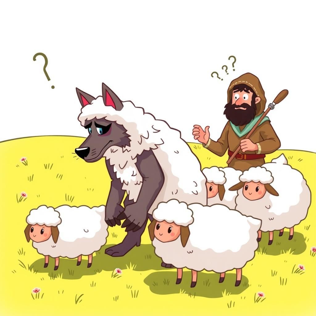 The Wolf in Sheeps Clothing | MoralFables.com